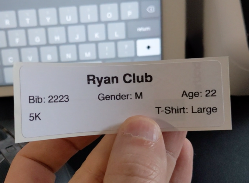 RunSignup Announces CheckIn App with Label Printing - Running USA