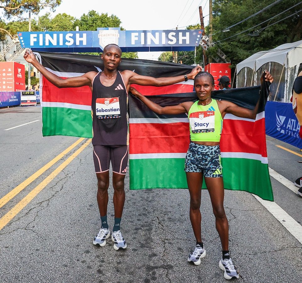 Sawe, Ndiwa Win 55th Running of the AJC Peachtree Road Race - Running USA