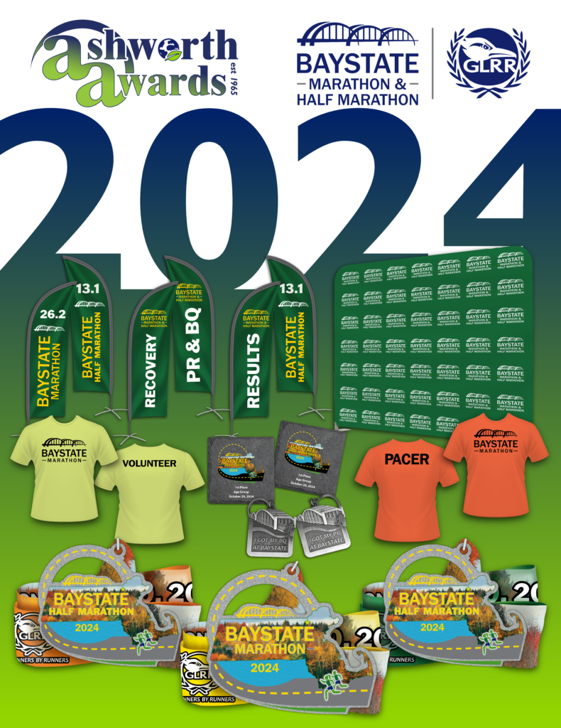 Ashworth Awards Reveals the 2024 Baystate Marathon Medals, as its ...