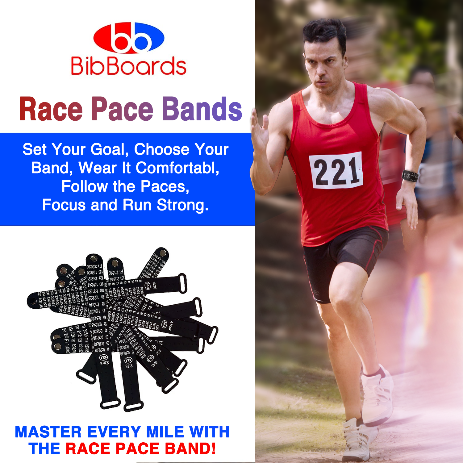BibBoards Launches Race Pace Bands – The Ultimate Customizable Tool for ...