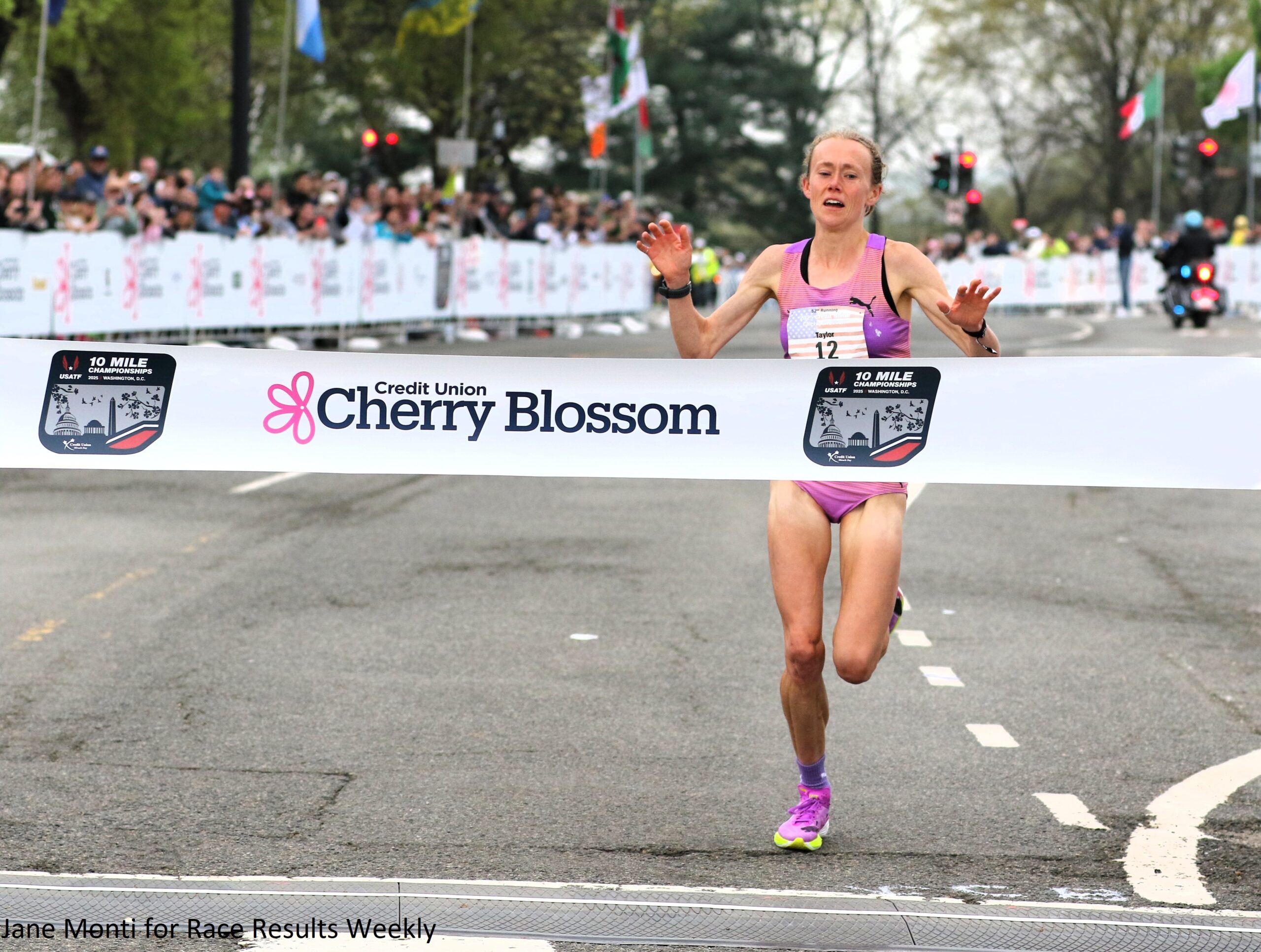World Best & USA Title For Taylor Roe At Cherry Blossom 10-Mile ...